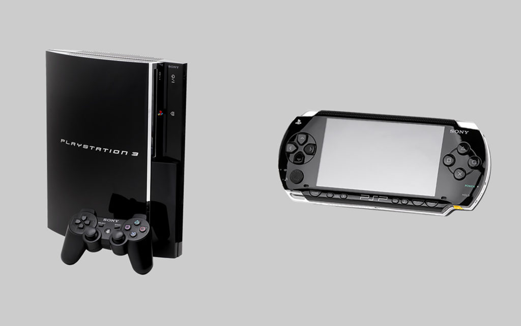 Sony PlayStation 3 PlayStation Portable Sony PlayStation 3 PlayStation Portable