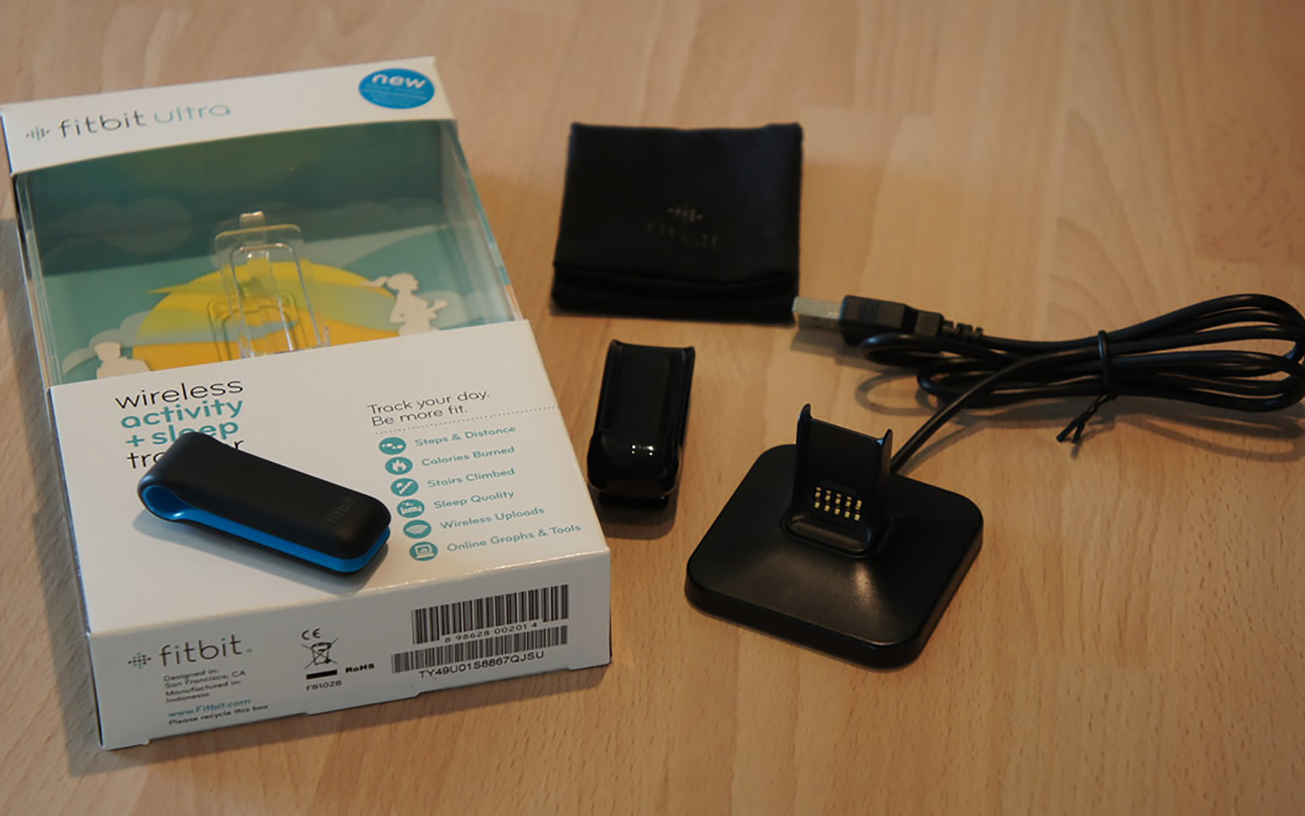 Kabelloser Fitness-Tracker: Fitbit Ultra