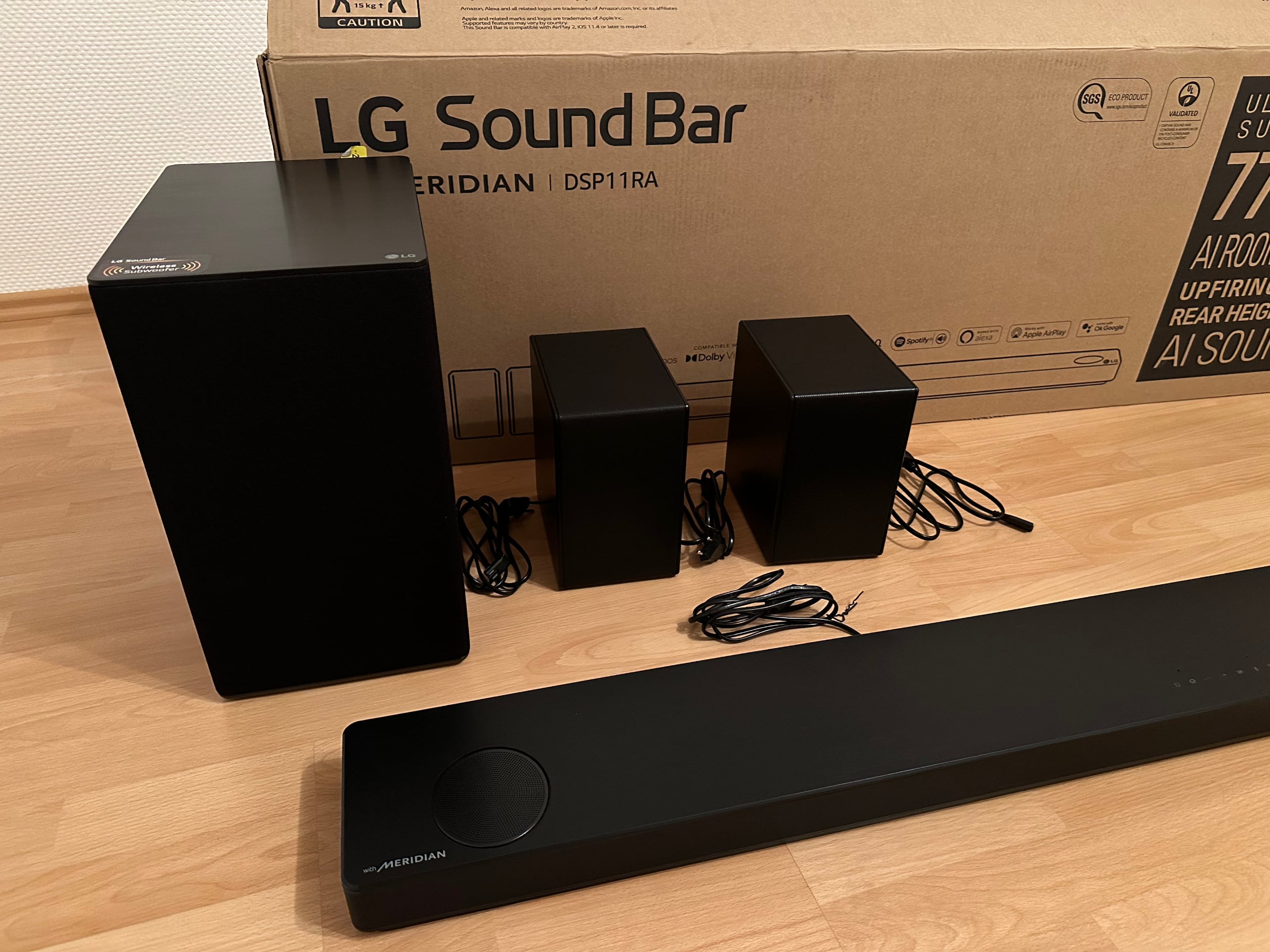 LG C2 55" OLED-TV und DQP5 Soundbar | Fritschis Welt