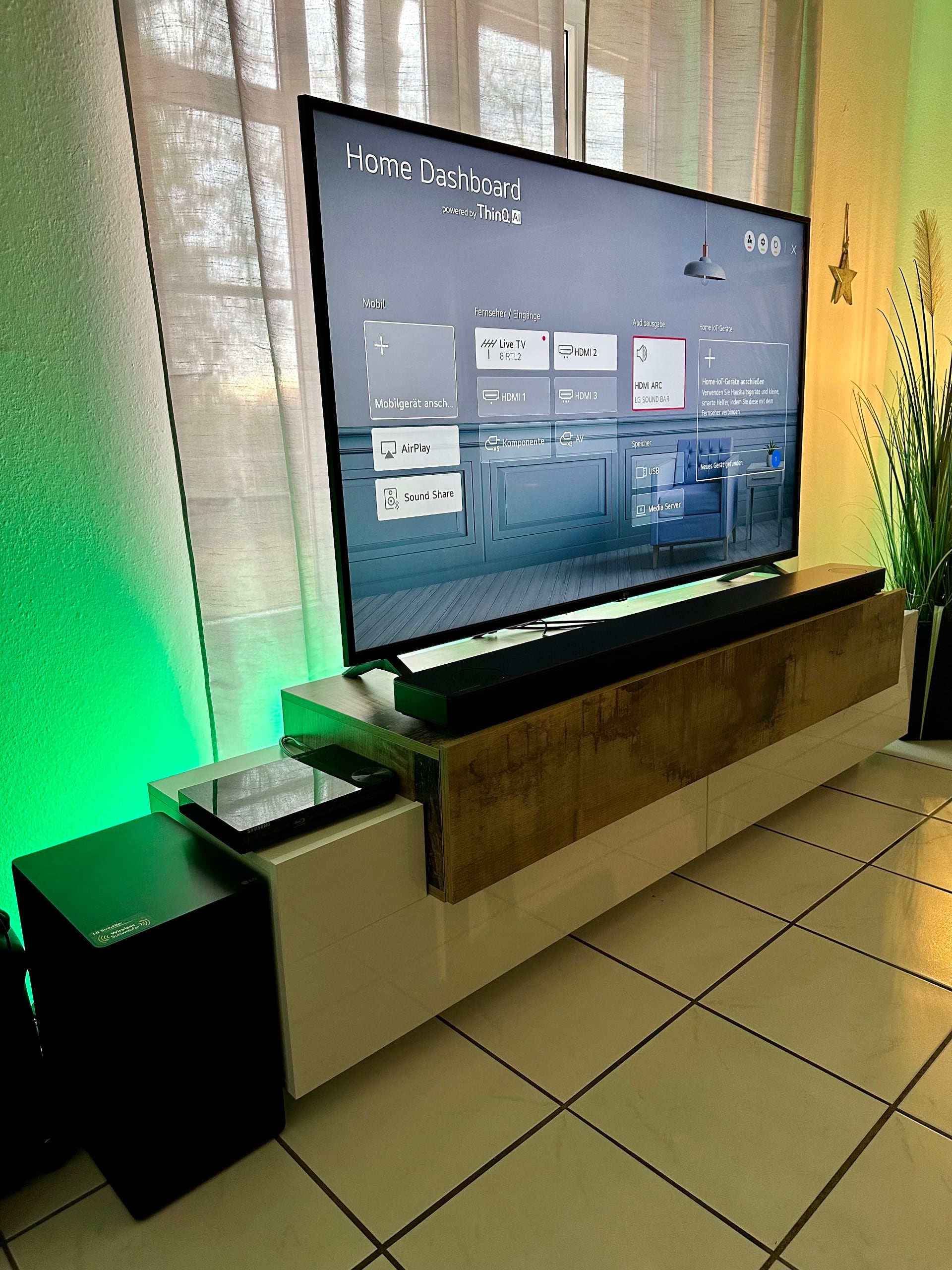 LG C2 55" OLED-TV und DQP5 Soundbar | Fritschis Welt
